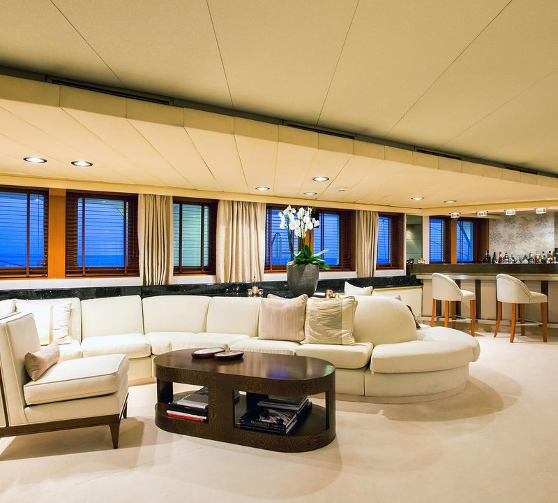 Beautiful 42m Vintage Series Luxury Yacht LIBRA by Codecasa Shipyards back in Viareggio, Italy ...